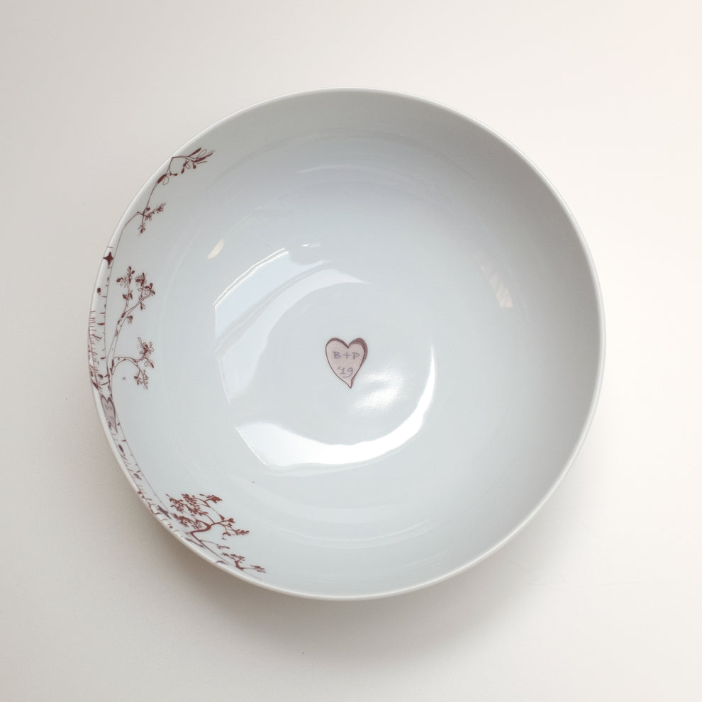 Rust Designs Personalized Birch Serving Bowl – rust designs